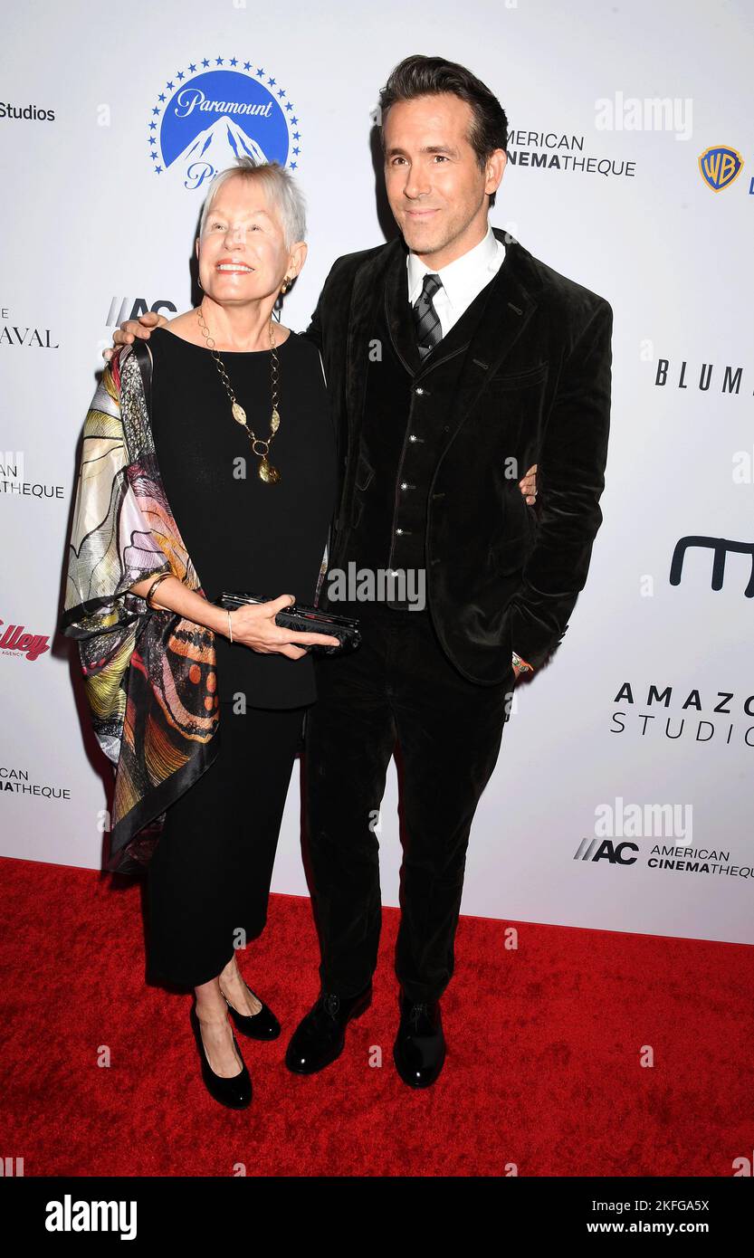 Beverly Hills, California, USA. 17th Nov, 2022. Honoree Ryan Reynolds attends the 36th Annual ...