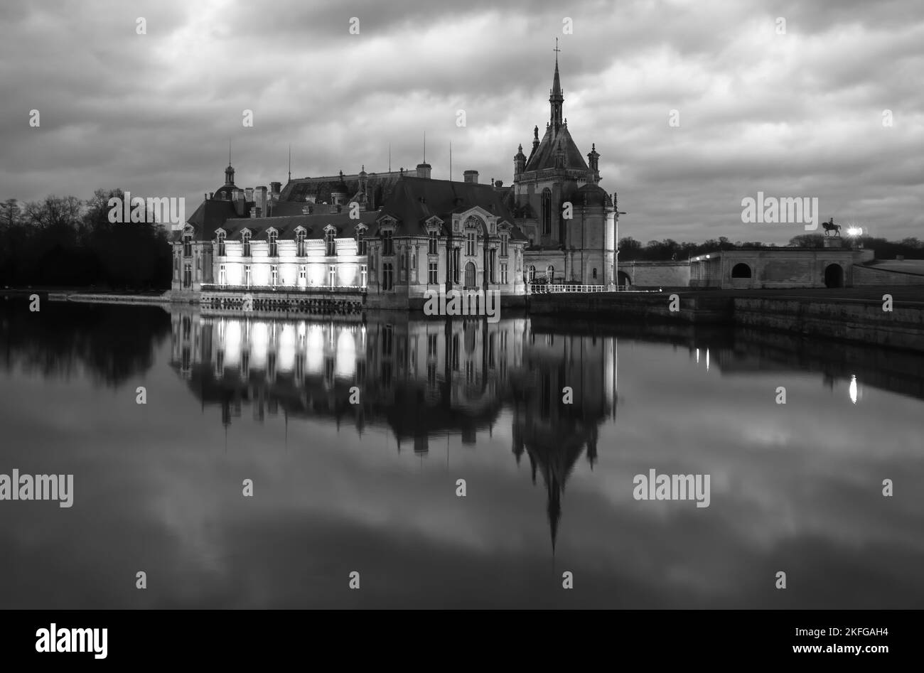 Night monument valley Black and White Stock Photos & Images - Alamy