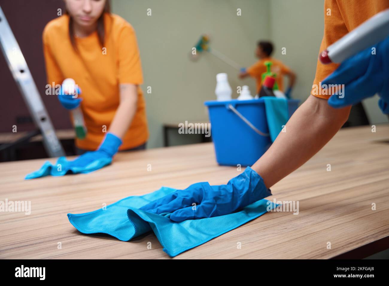 Surface sanitizing hi-res stock photography and images - Alamy