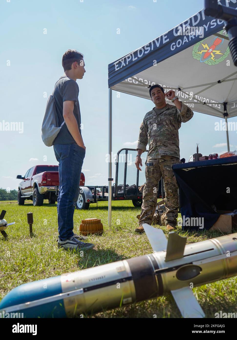 Sgt. 1st Class Antonio Menchaca, a platoon sergeant with the 52nd ...