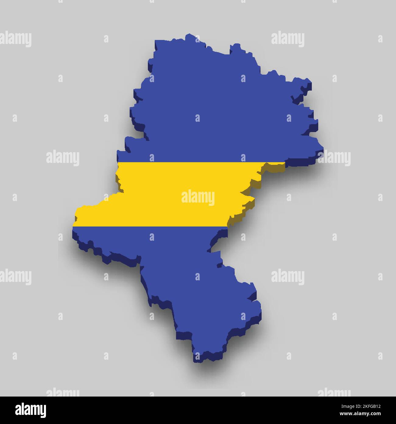 Silesia map Stock Vector Images - Alamy