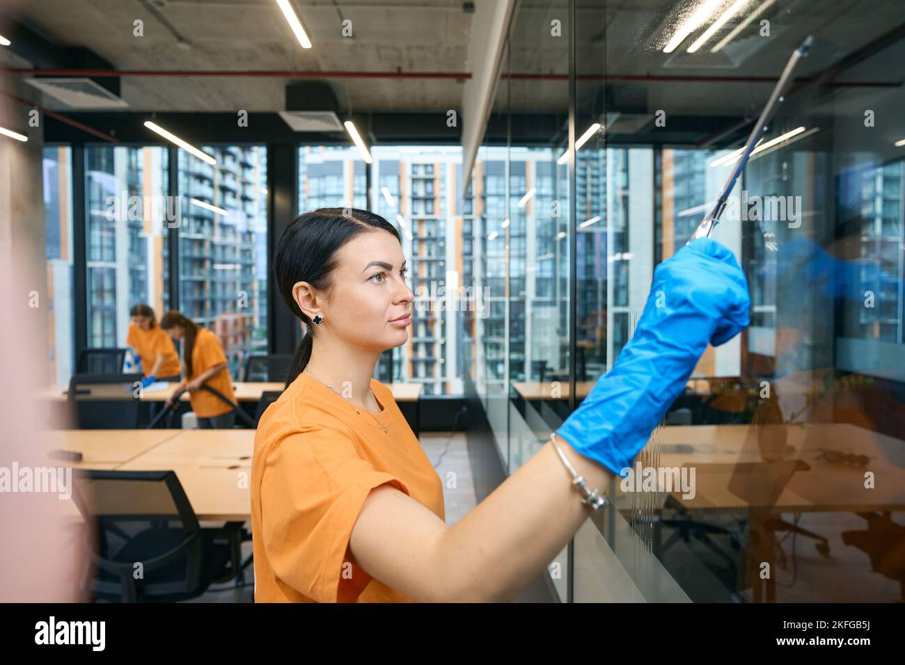 Cleaning disinfection surfaces gloves hi-res stock photography and ...