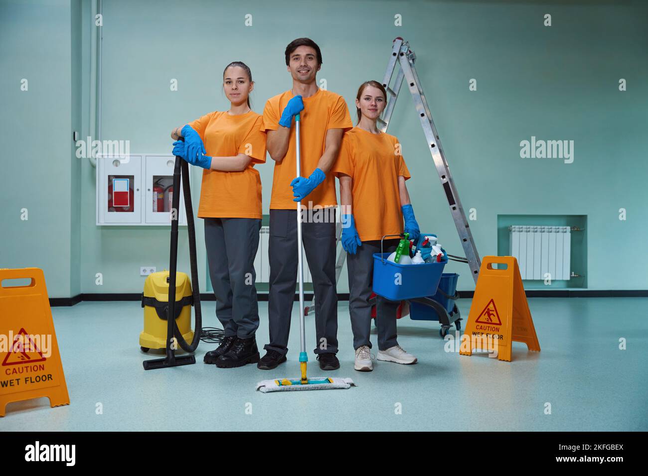 Commercial cleaning tools hi-res stock photography and images - Alamy