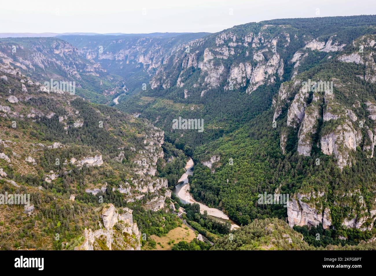 "Point Sublime" viewpoint, the best known viewpoint of the whole Tarn ...