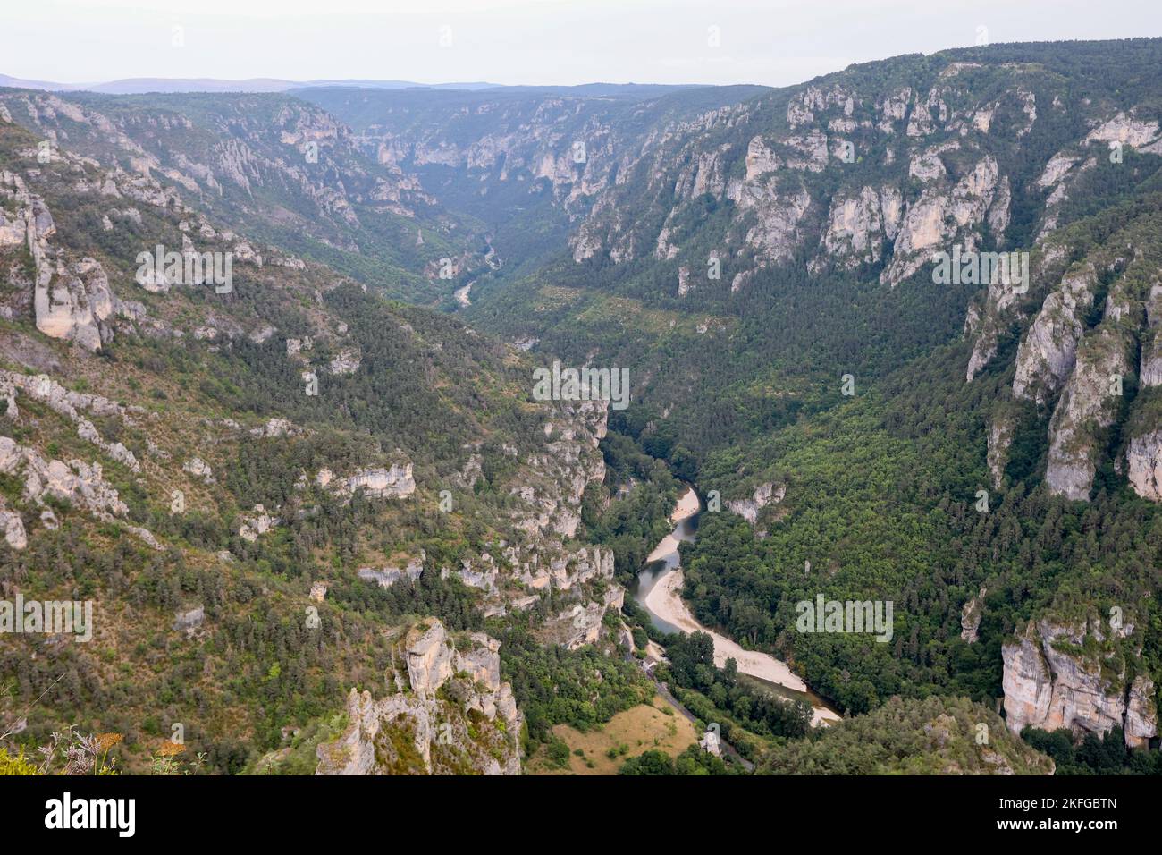 "Point Sublime" viewpoint, the best known viewpoint of the whole Tarn ...