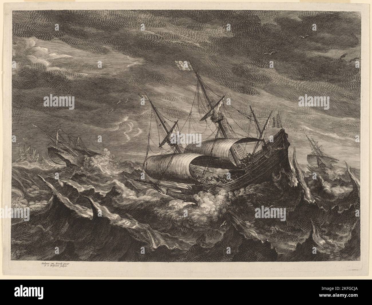 The tempest ship scene hi-res stock photography and images - Alamy