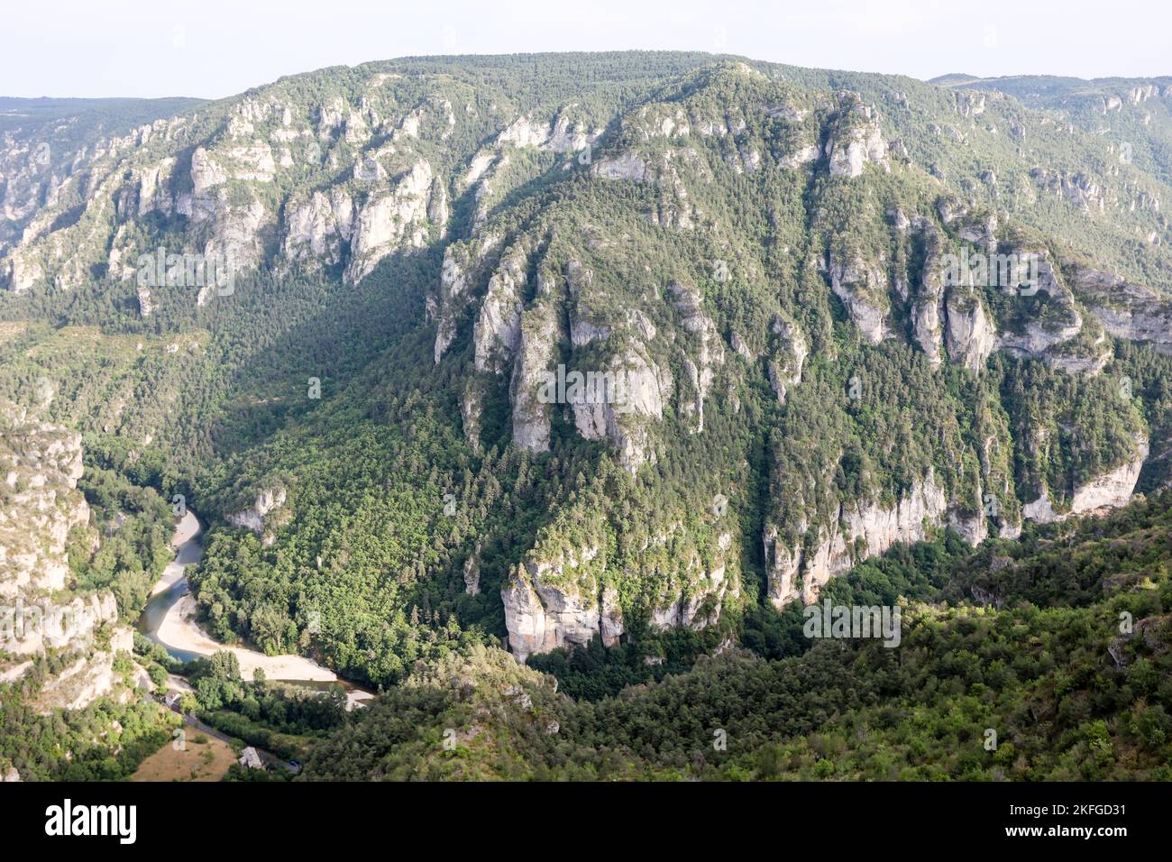 "Point Sublime" viewpoint, the best known viewpoint of the whole Tarn ...