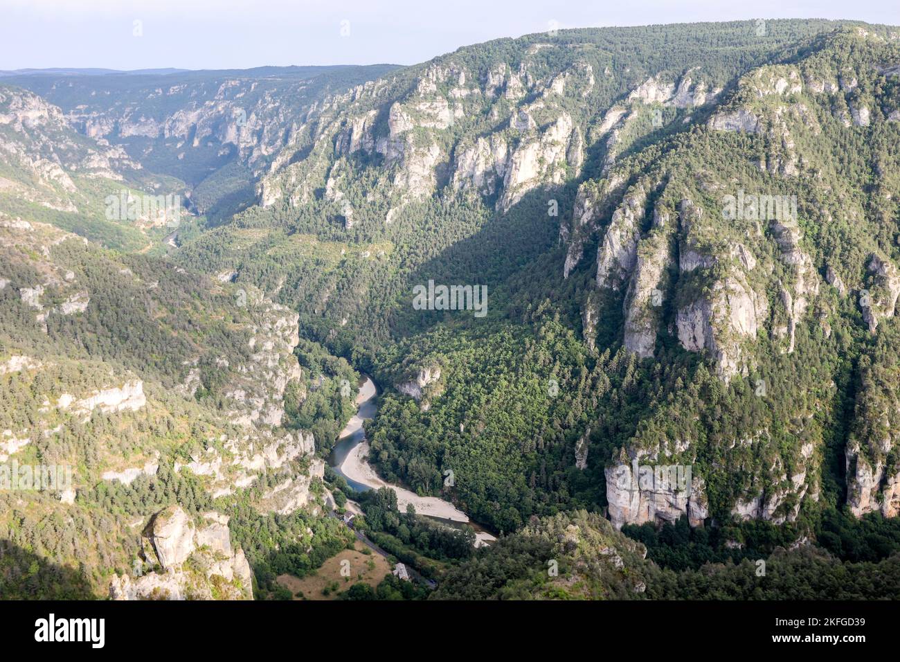 "Point Sublime" viewpoint, the best known viewpoint of the whole Tarn ...