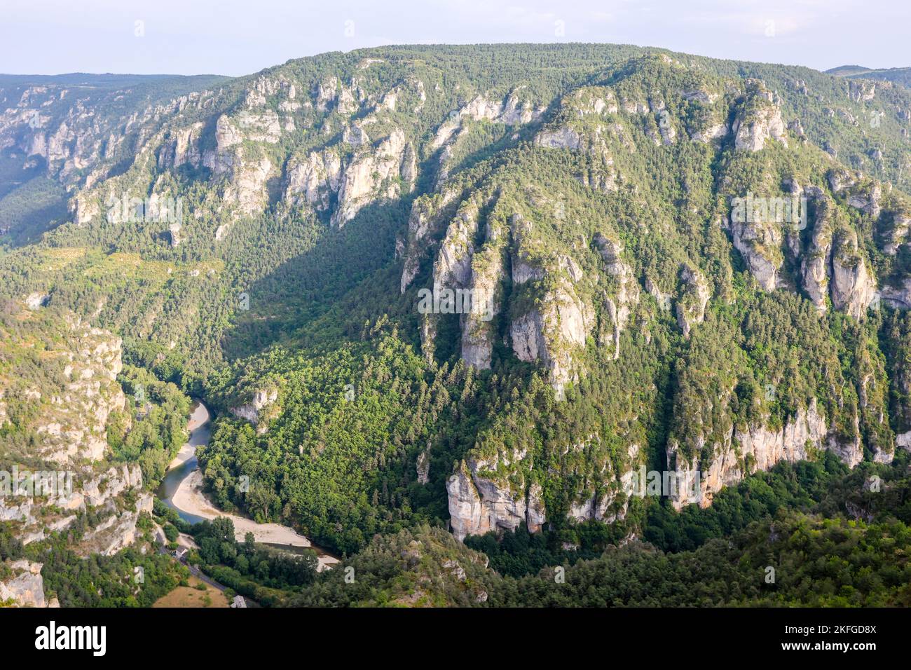 "Point Sublime" viewpoint, the best known viewpoint of the whole Tarn ...