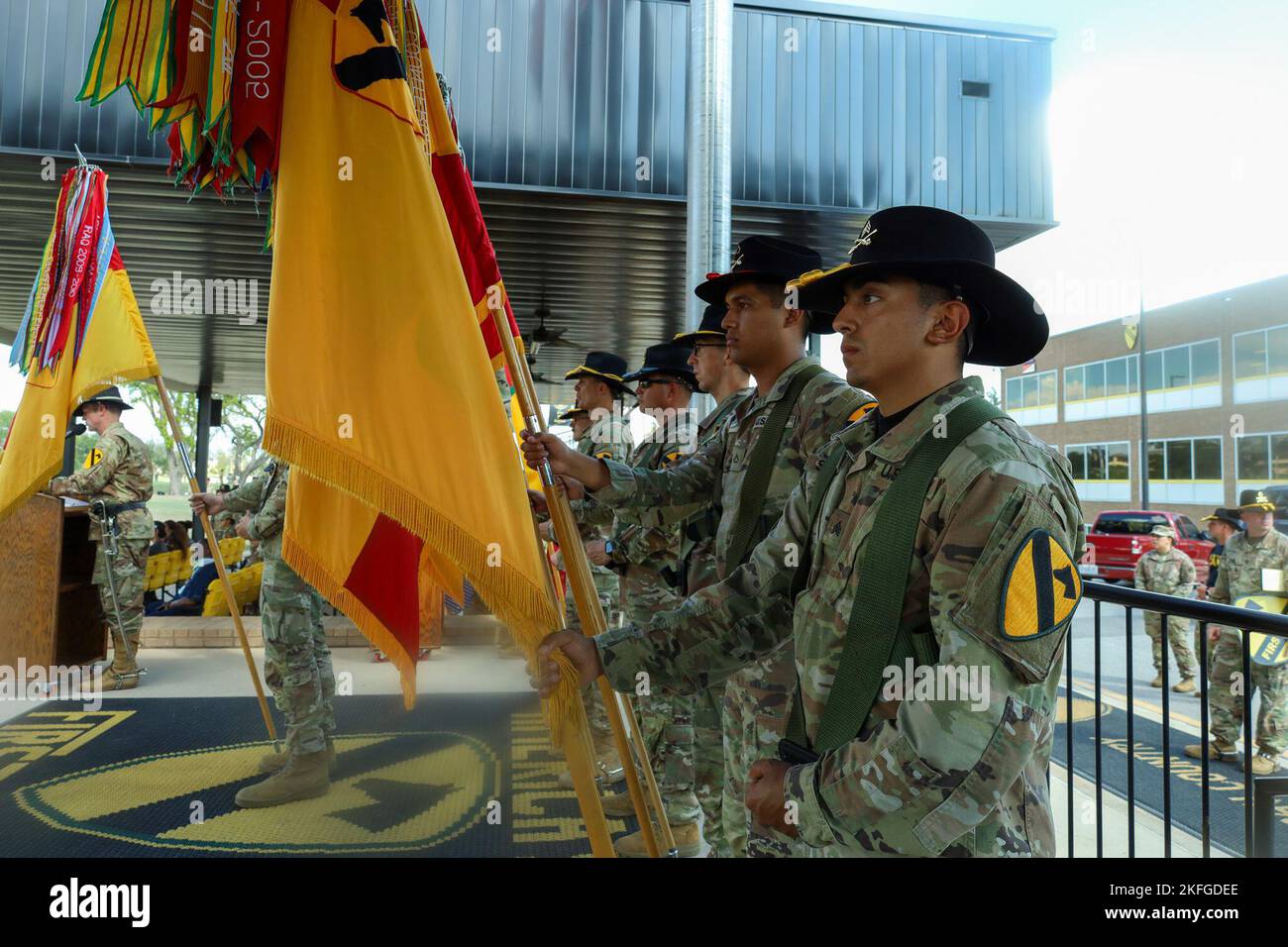 1st Cavalry Division welcomed new Troopers after they completed their Pegasus Troop Integration ...