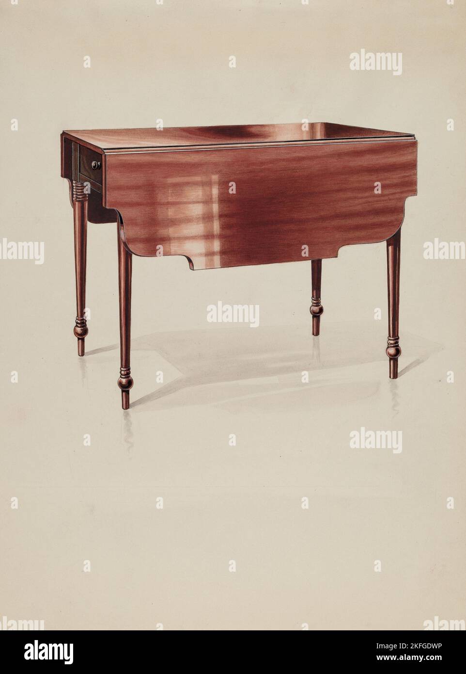 Table, c. 1936 Stock Photo - Alamy