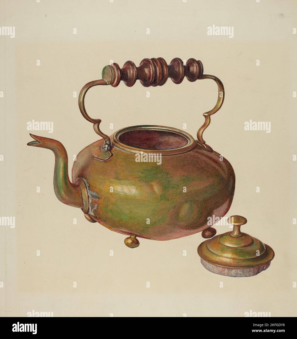 Tea Kettle, c. 1941 Stock Photo - Alamy