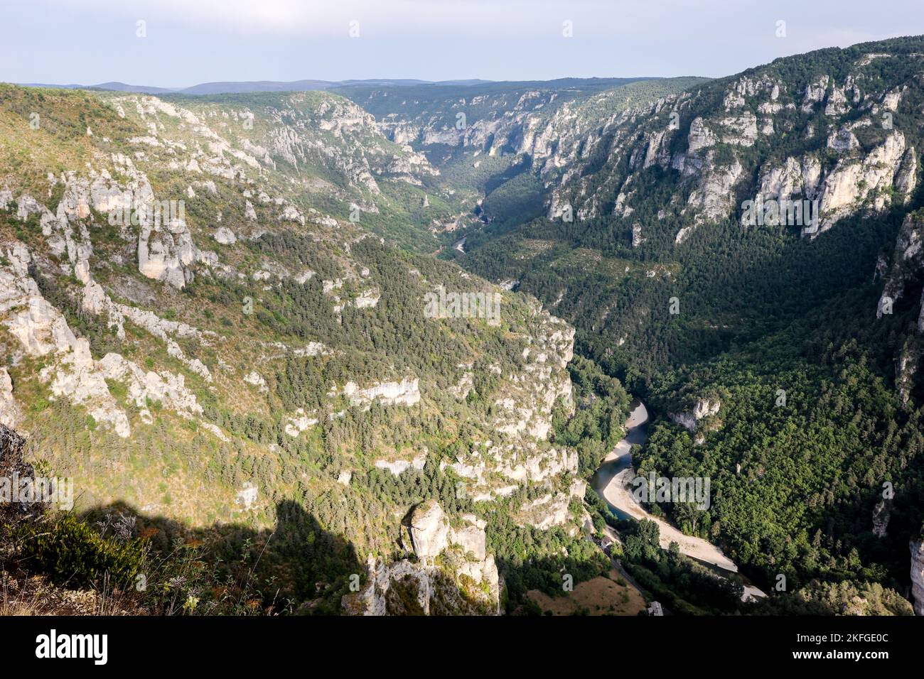 "Point Sublime" viewpoint, the best known viewpoint of the whole Tarn ...