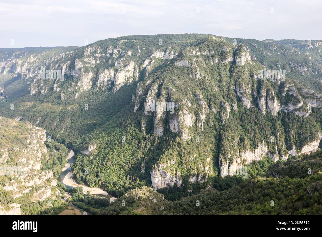 "Point Sublime" viewpoint, the best known viewpoint of the whole Tarn ...