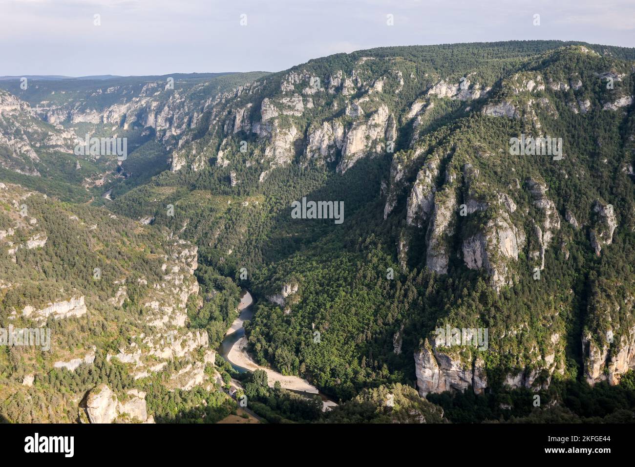 "Point Sublime" viewpoint, the best known viewpoint of the whole Tarn ...