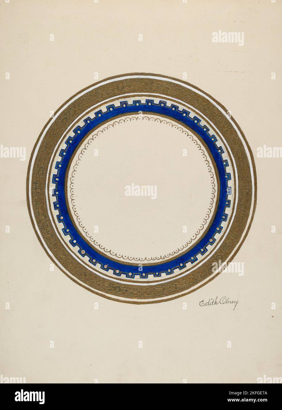 Plate, c. 1940 Stock Photo - Alamy