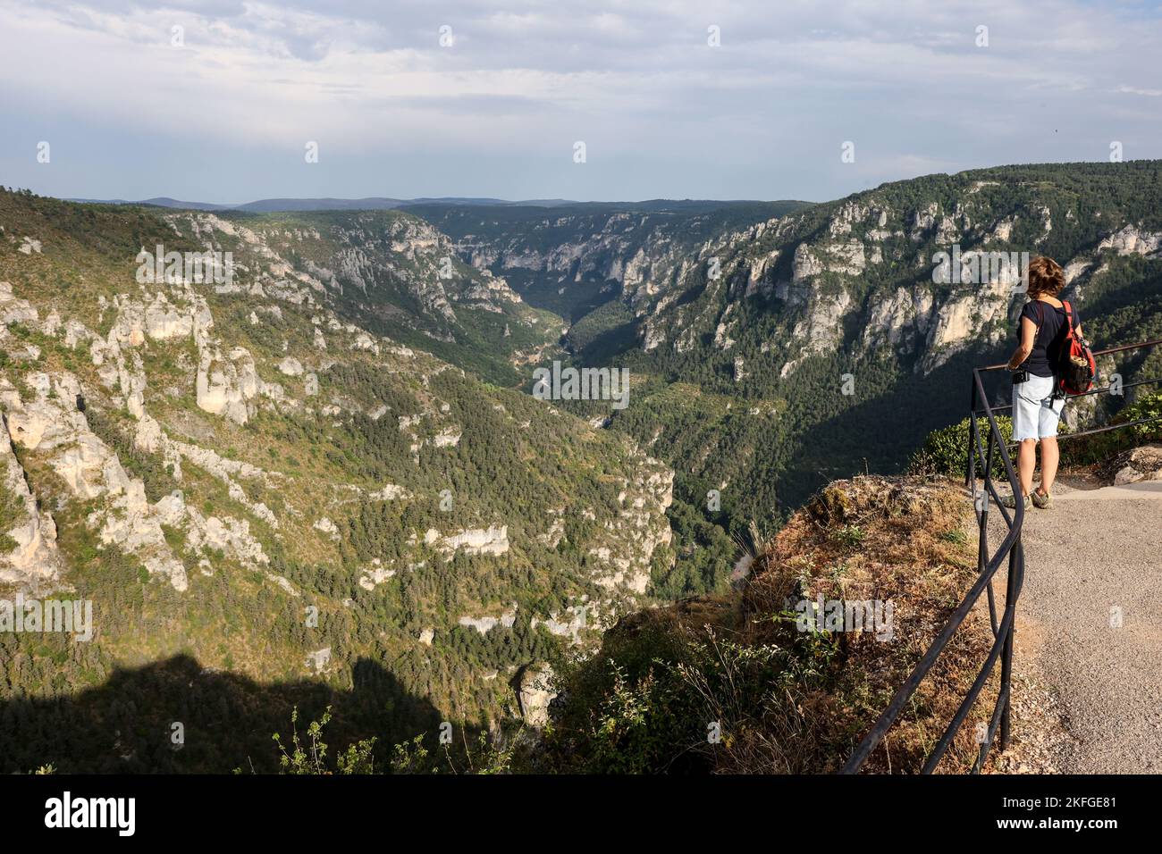 "Point Sublime" viewpoint, the best known viewpoint of the whole Tarn ...