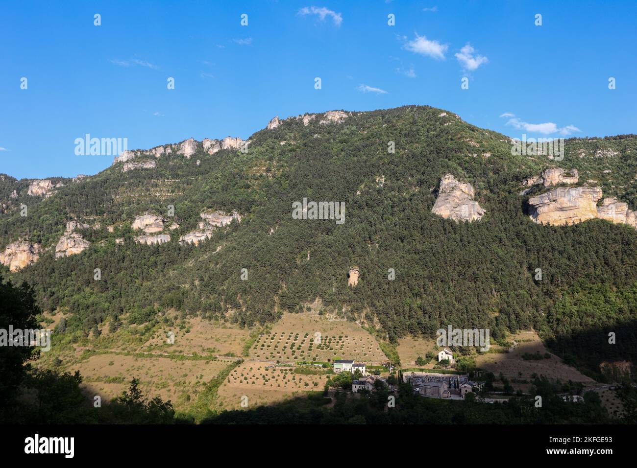 "Point Sublime" viewpoint, the best known viewpoint of the whole Tarn ...