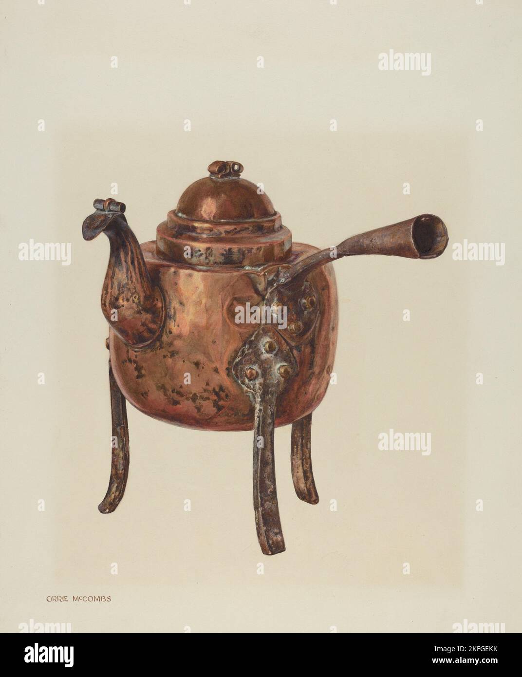 Copper Kettle, 1935/1942 Stock Photo - Alamy