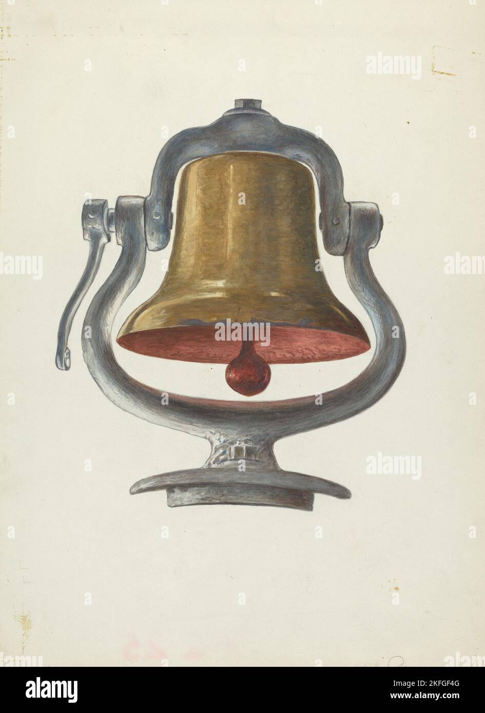 Locomotive Bell, 1935/1942 Stock Photo - Alamy