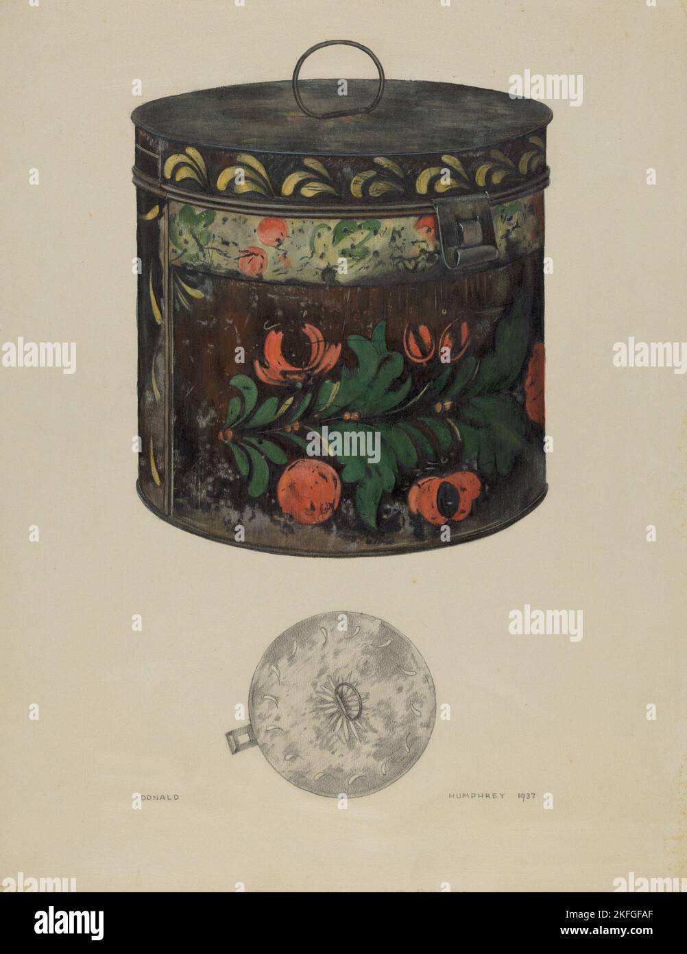 American toleware hi-res stock photography and images - Alamy