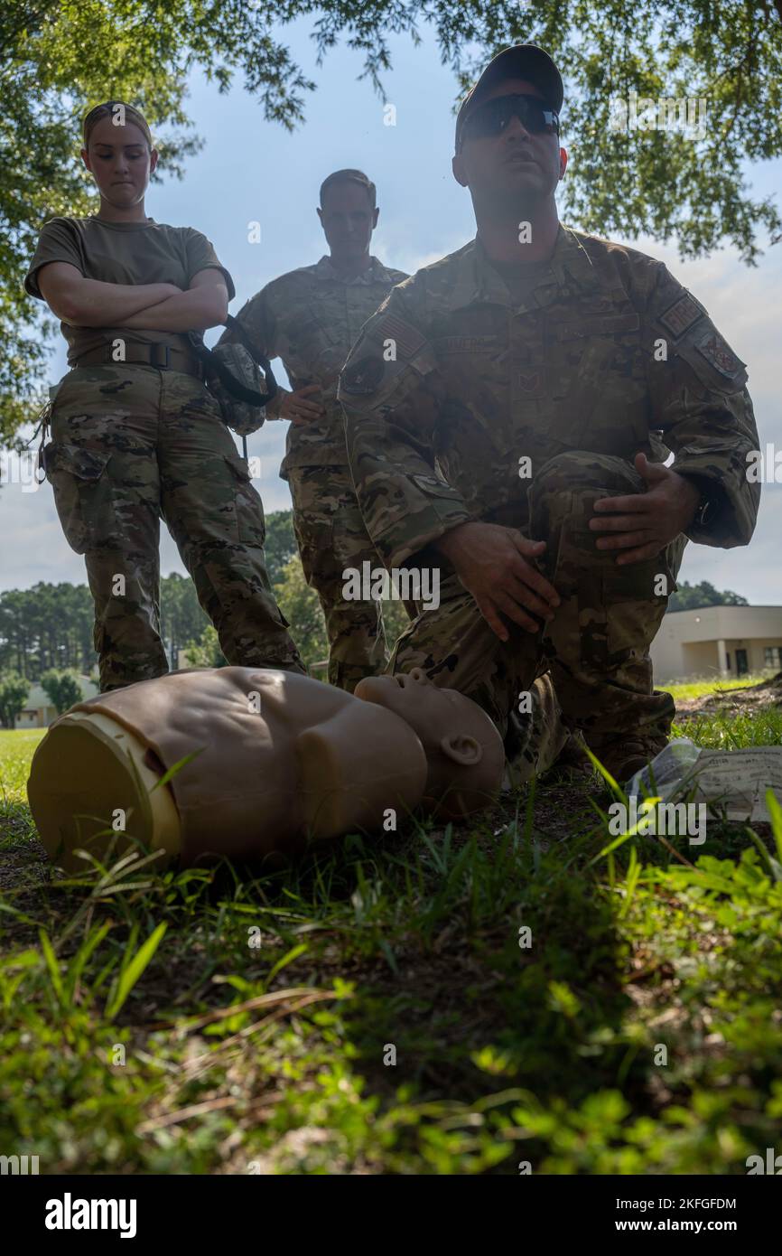 Tech. Sgt. James Summers, 4th Civil Engineer Squadron fire station ...