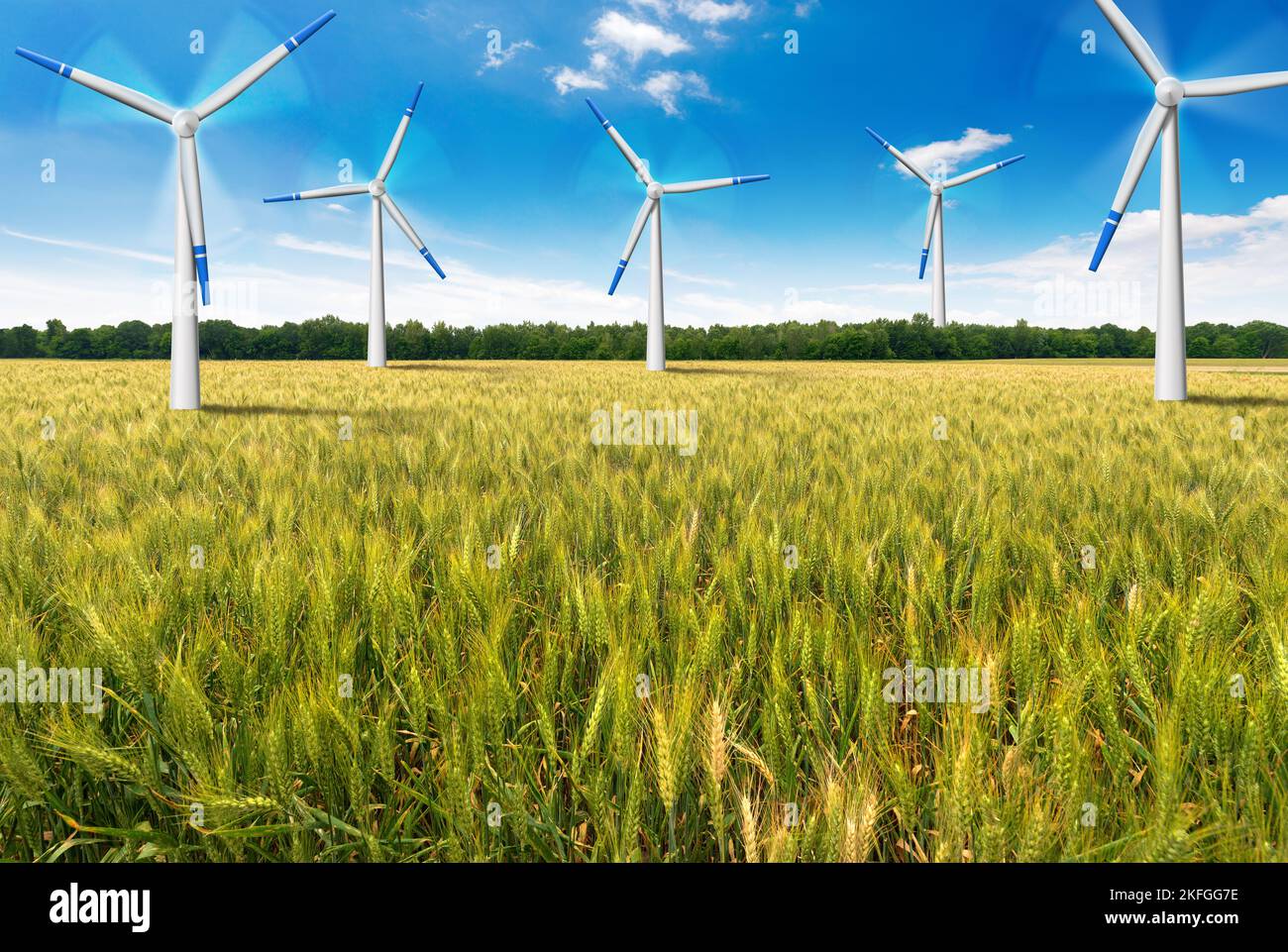 The beauty of wind energy in motion hi-res stock photography and images ...