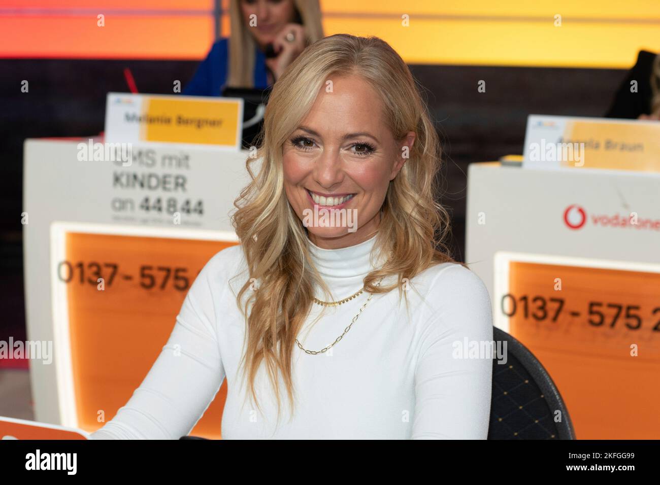 Hurth, Deutschland. 18th Nov, 2022. Angela FINGER-ERBEN, moderator ...