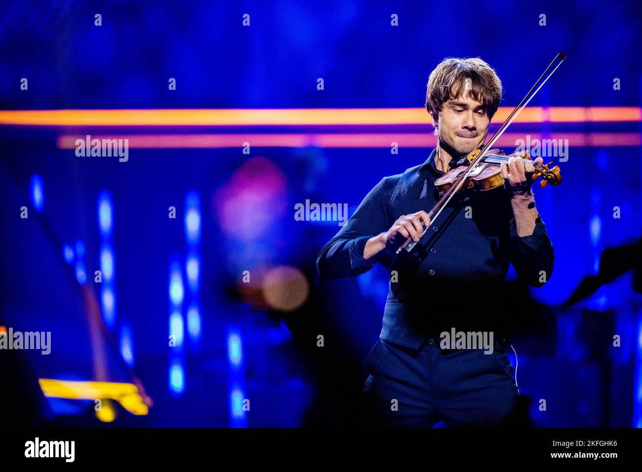 Alexander Rybak performing during The Great Eurovision Song Contest ...