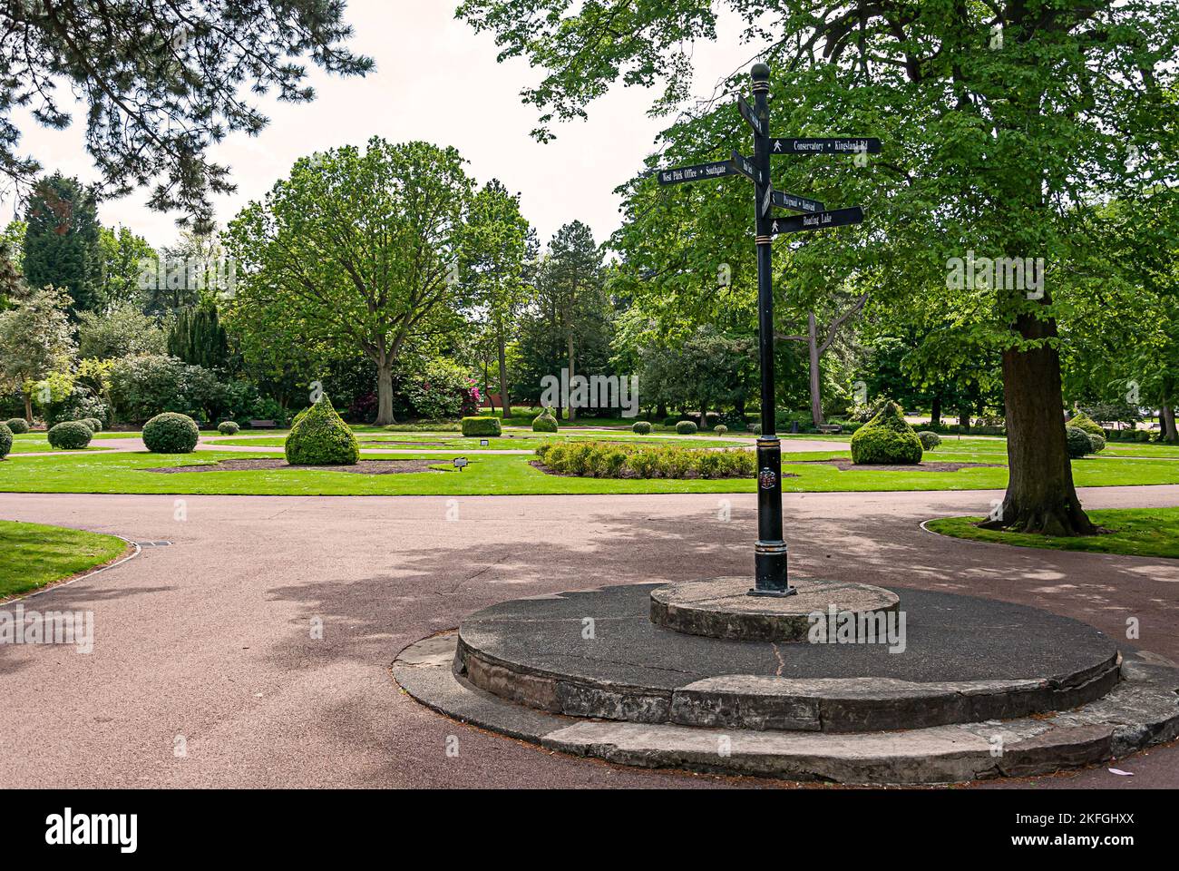 May 13, 2022 Wolverhampton England. A beautiful spring landscape in an ...