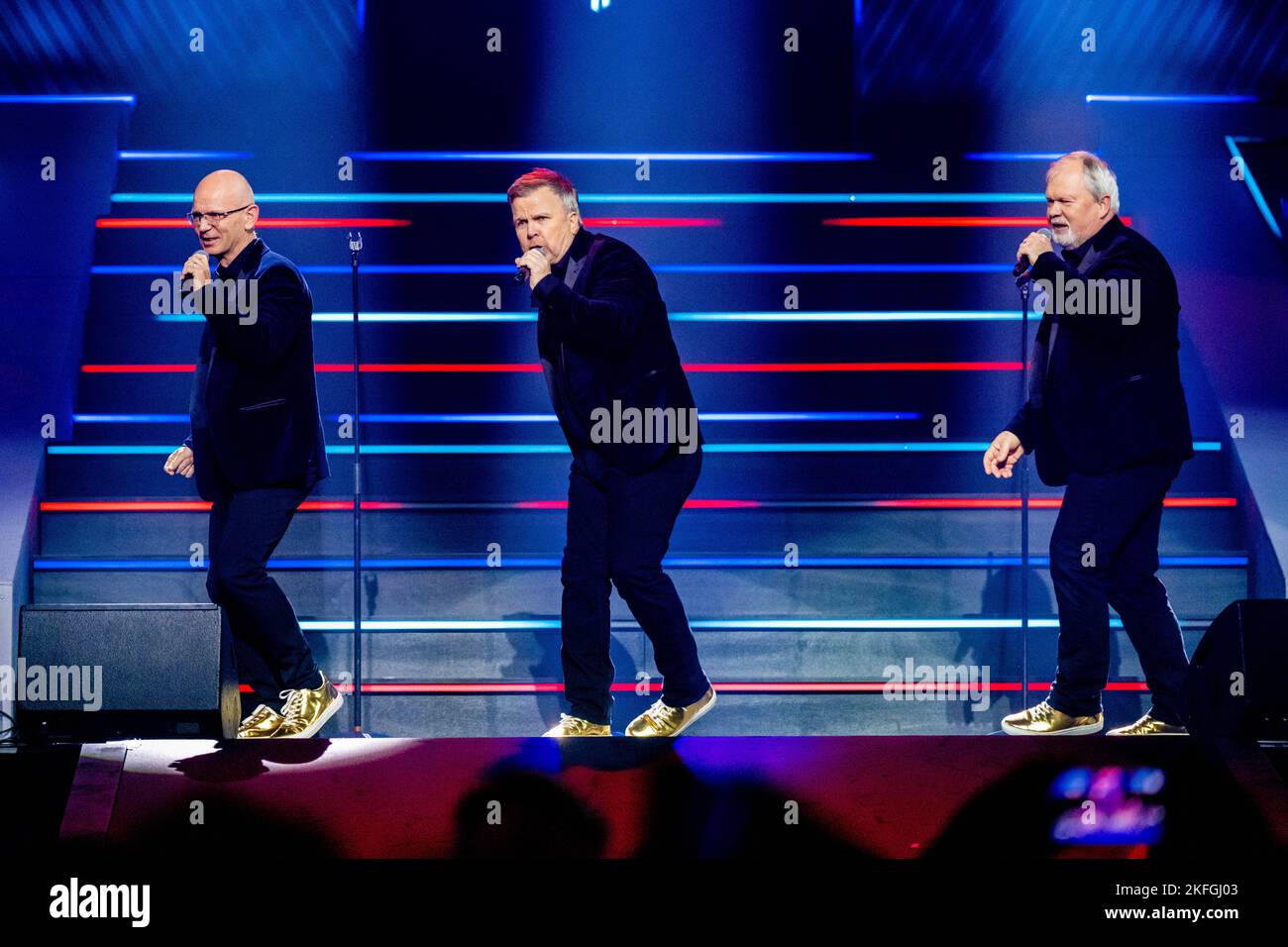 Herreys performing during The Great Eurovision Song Contest concert ...