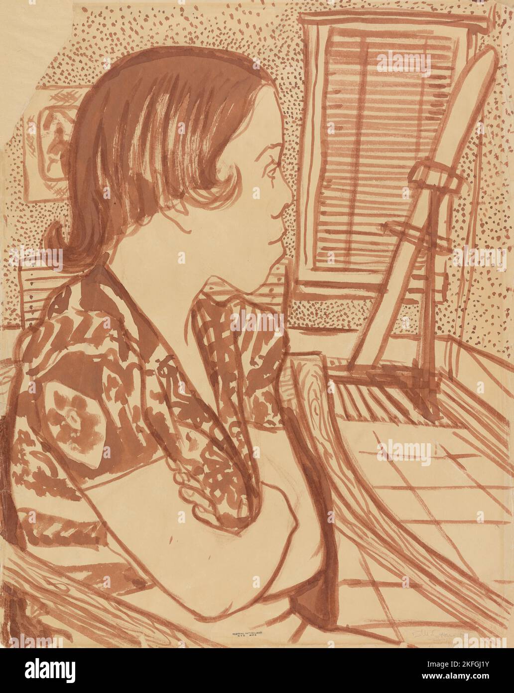 Woman home fashion forties hi-res stock photography and images - Alamy