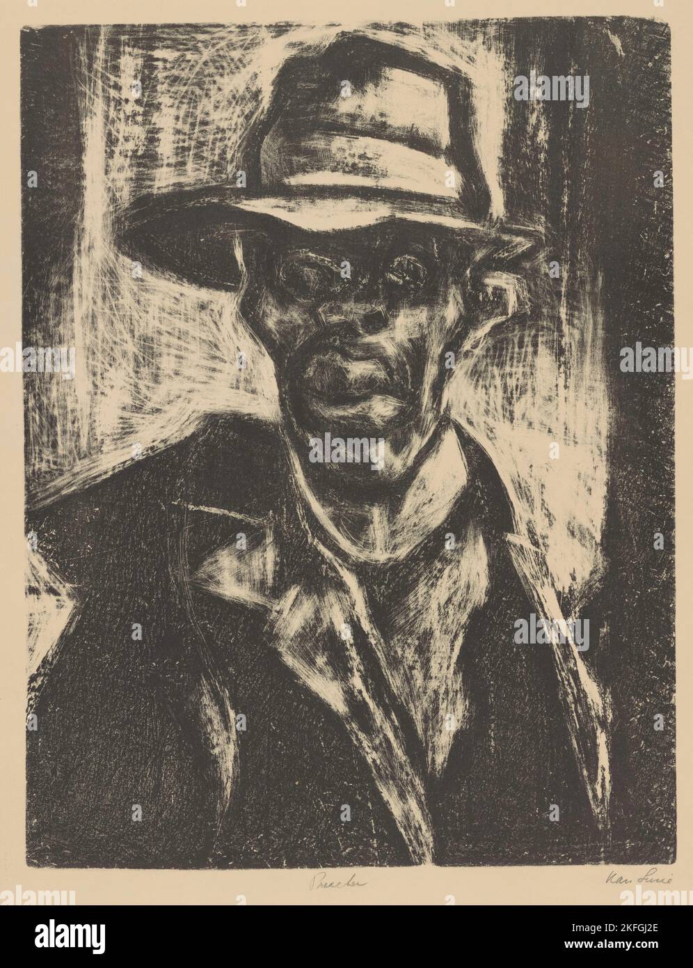 Black preacher 1930s hi-res stock photography and images - Alamy