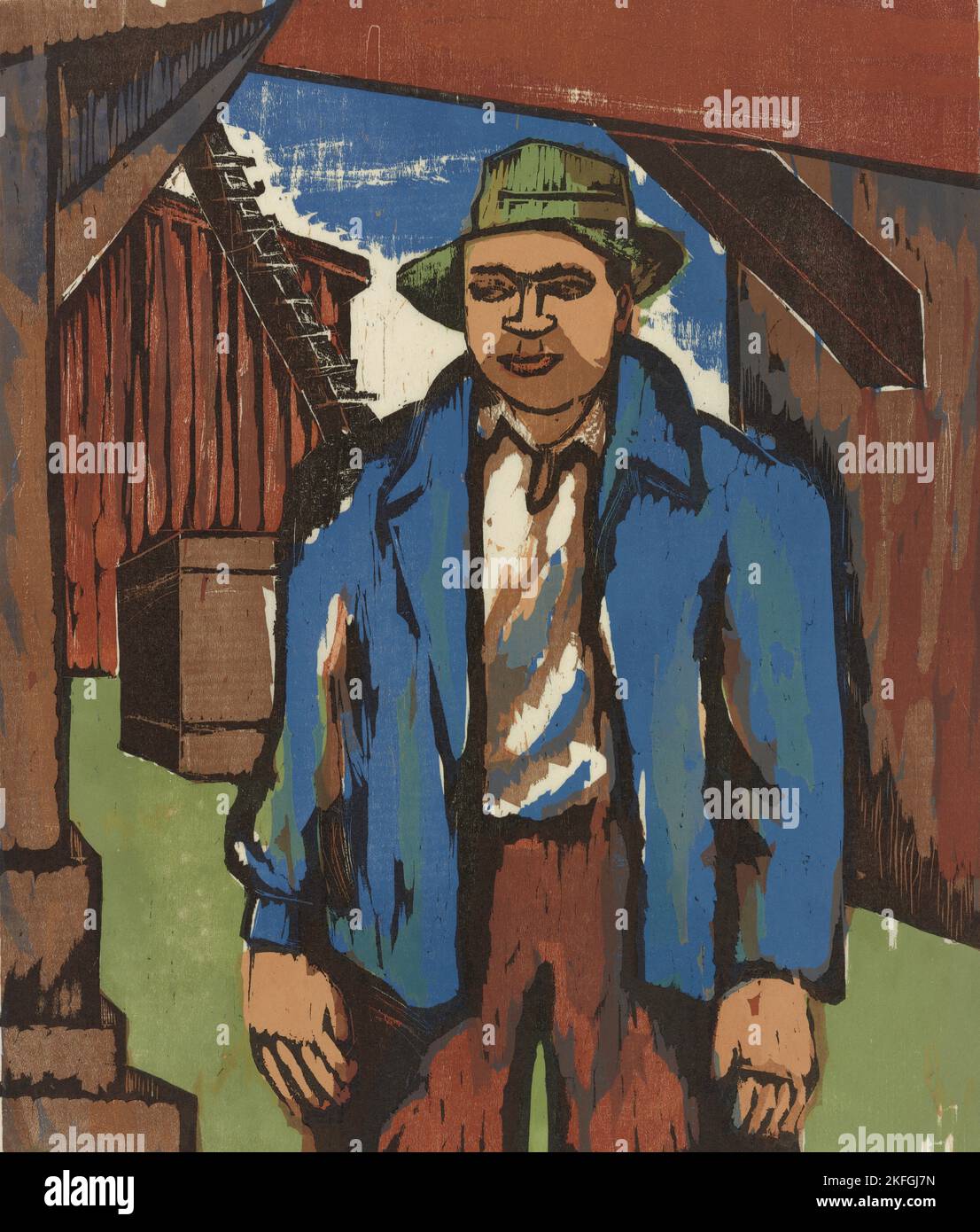 1930s working man color hi-res stock photography and images - Alamy