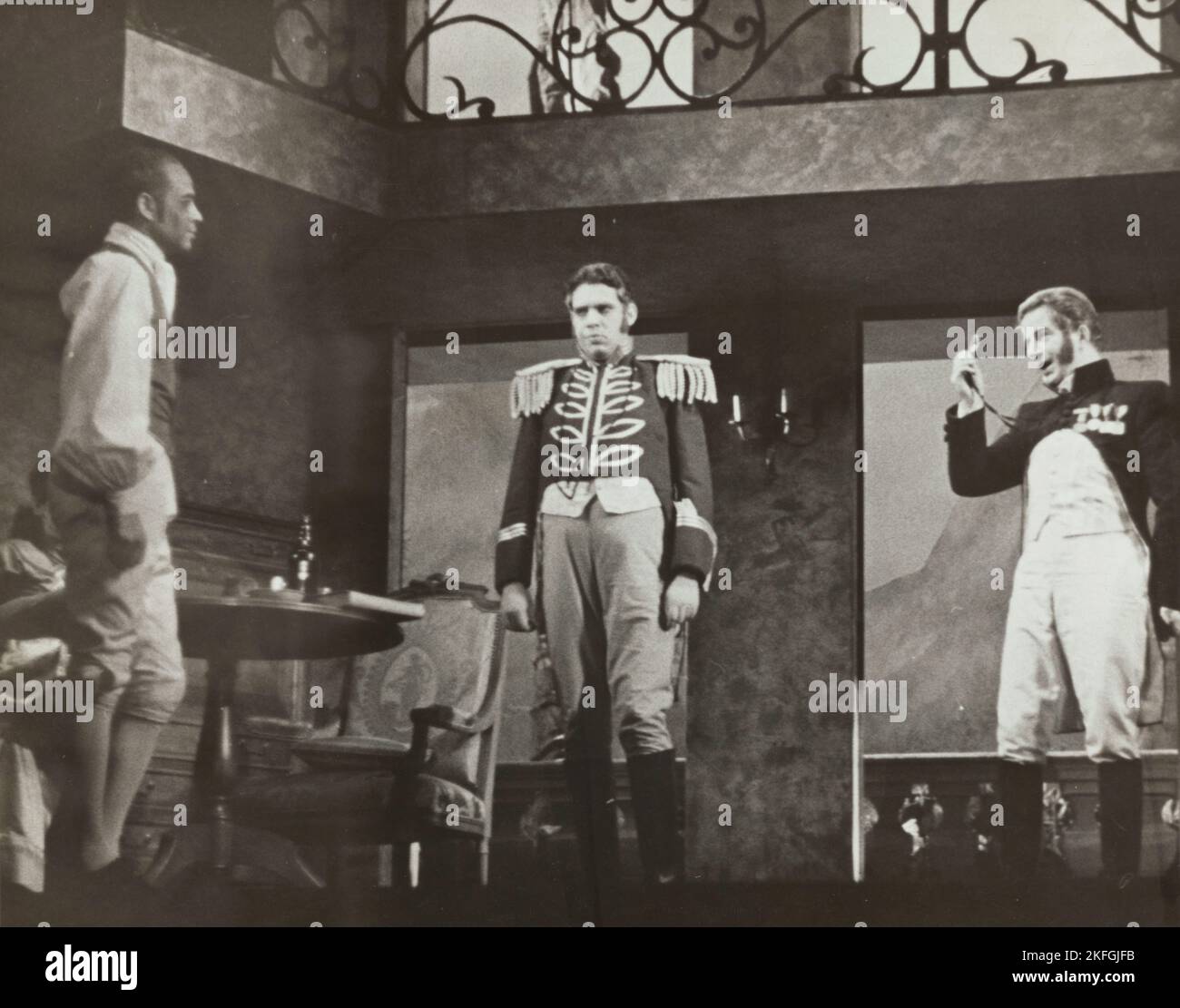 Three men, one with monocle, 1938 Stock Photo - Alamy