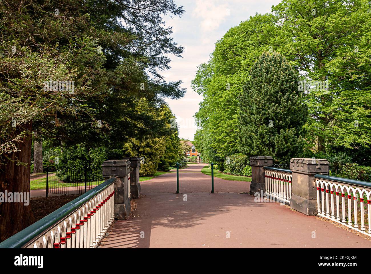 May 13, 2022 Wolverhampton England. A beautiful spring landscape in an ...