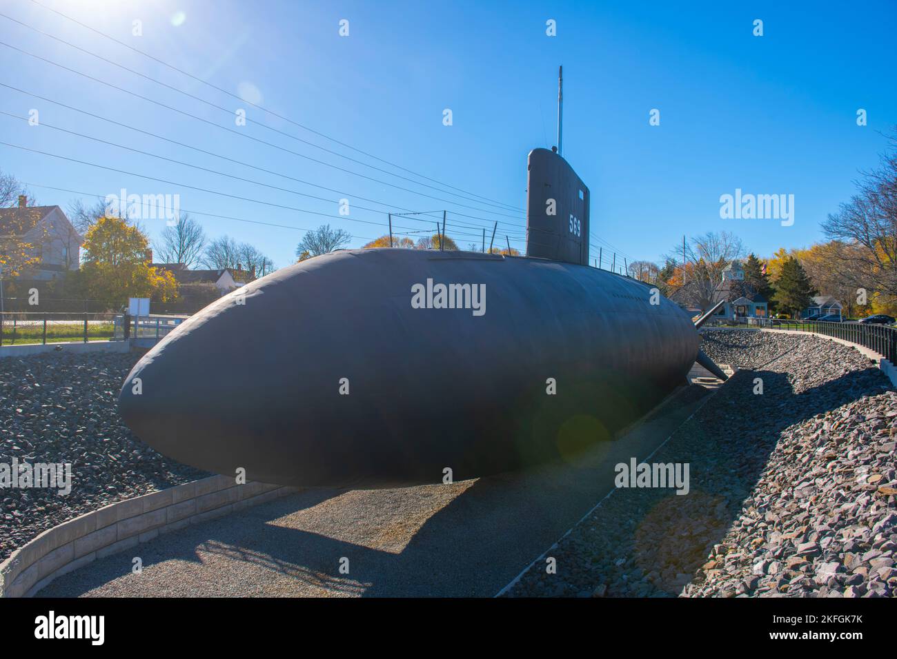 USS Albacore AGSS-569 is a submarine built in 1953 for US Navy, now she ...
