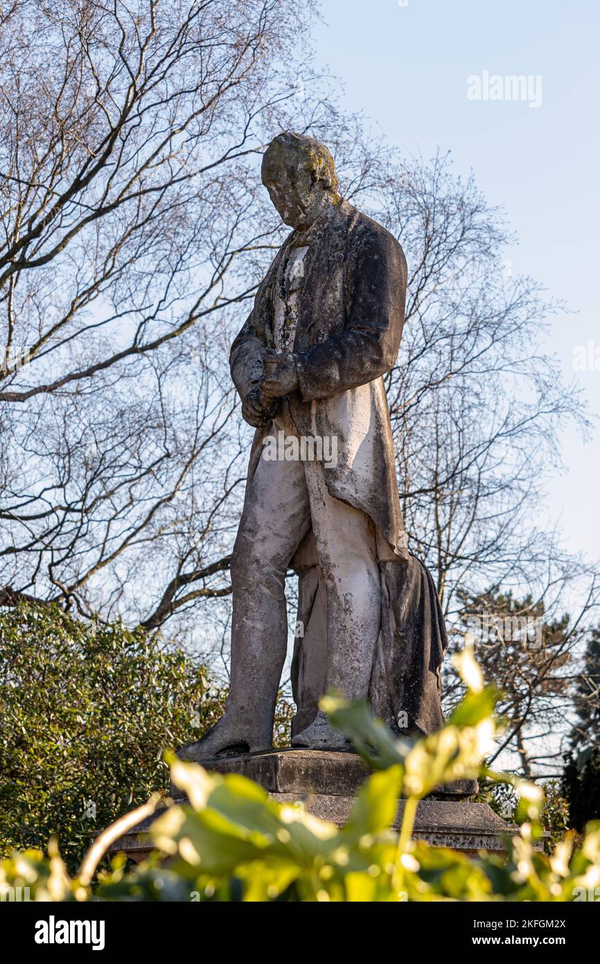 May 13, 2022 Wolverhampton England. A beautiful spring landscape in an ...