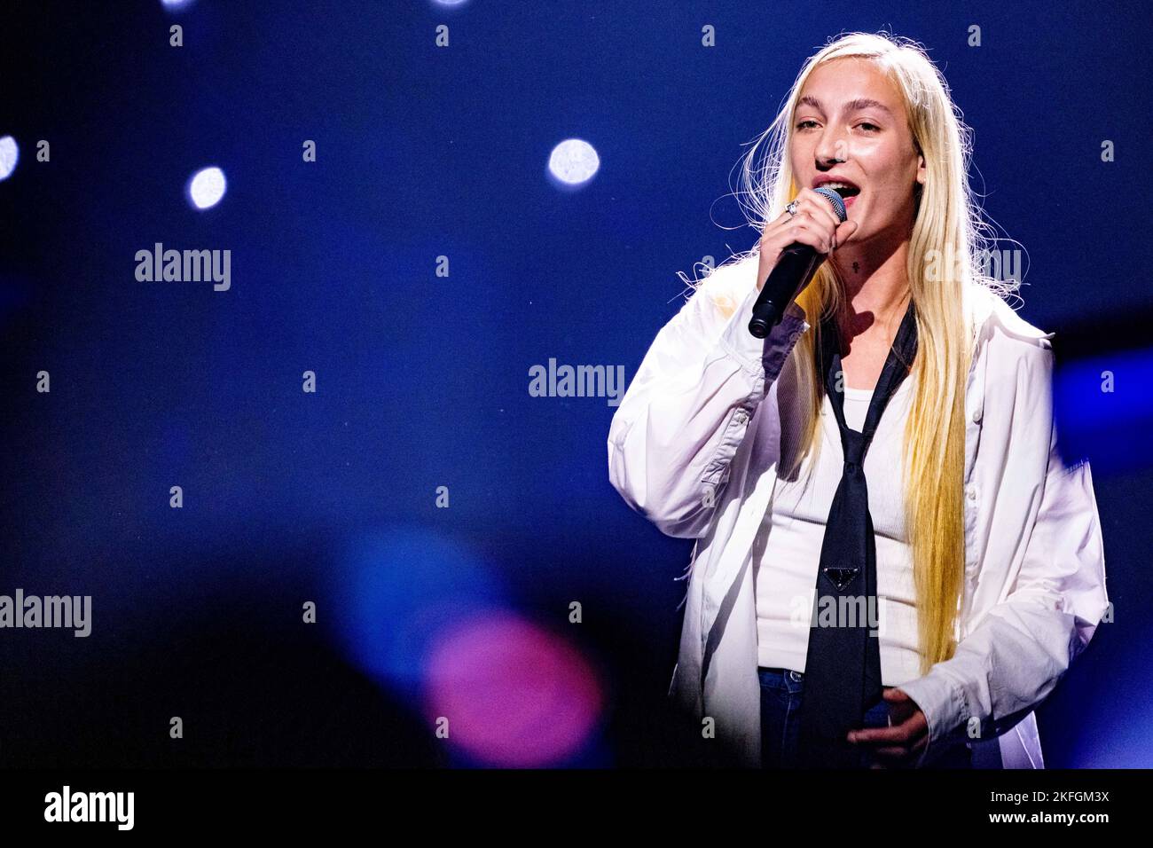 Stien den Hollander alias S10 performing during The Great Eurovision ...