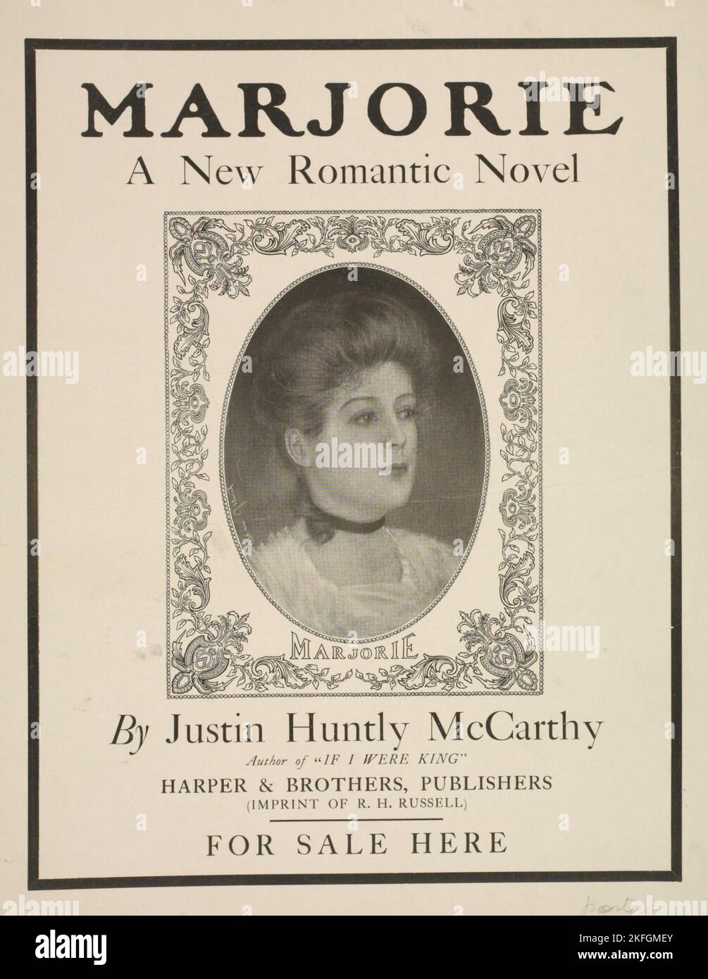 Marjorie a new romantic novel, c1895 - 1911. Published: 1903 Stock ...