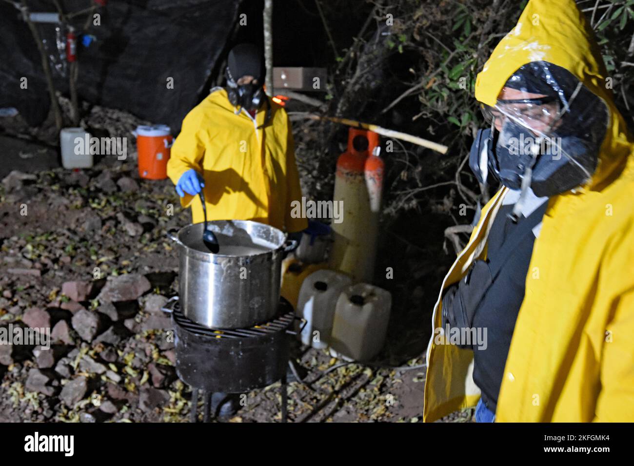 Drug cartel mexico lab hi-res stock photography and images - Alamy