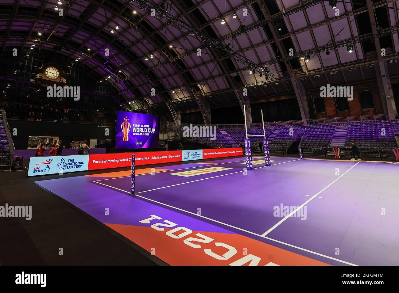 Manchester, UK. 18th Nov, 2022. General view inside Manchester Central ...