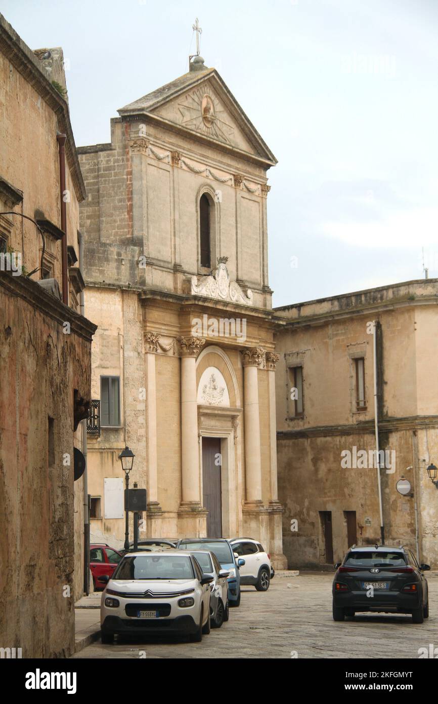 Francavilla Fontana, Italy. Exterior view of Chiesa Rettoria Sant ...