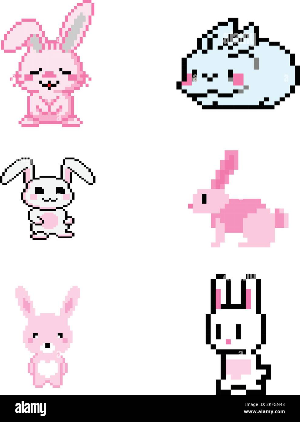 Pixelart 8bit Stock Vector Images - Alamy