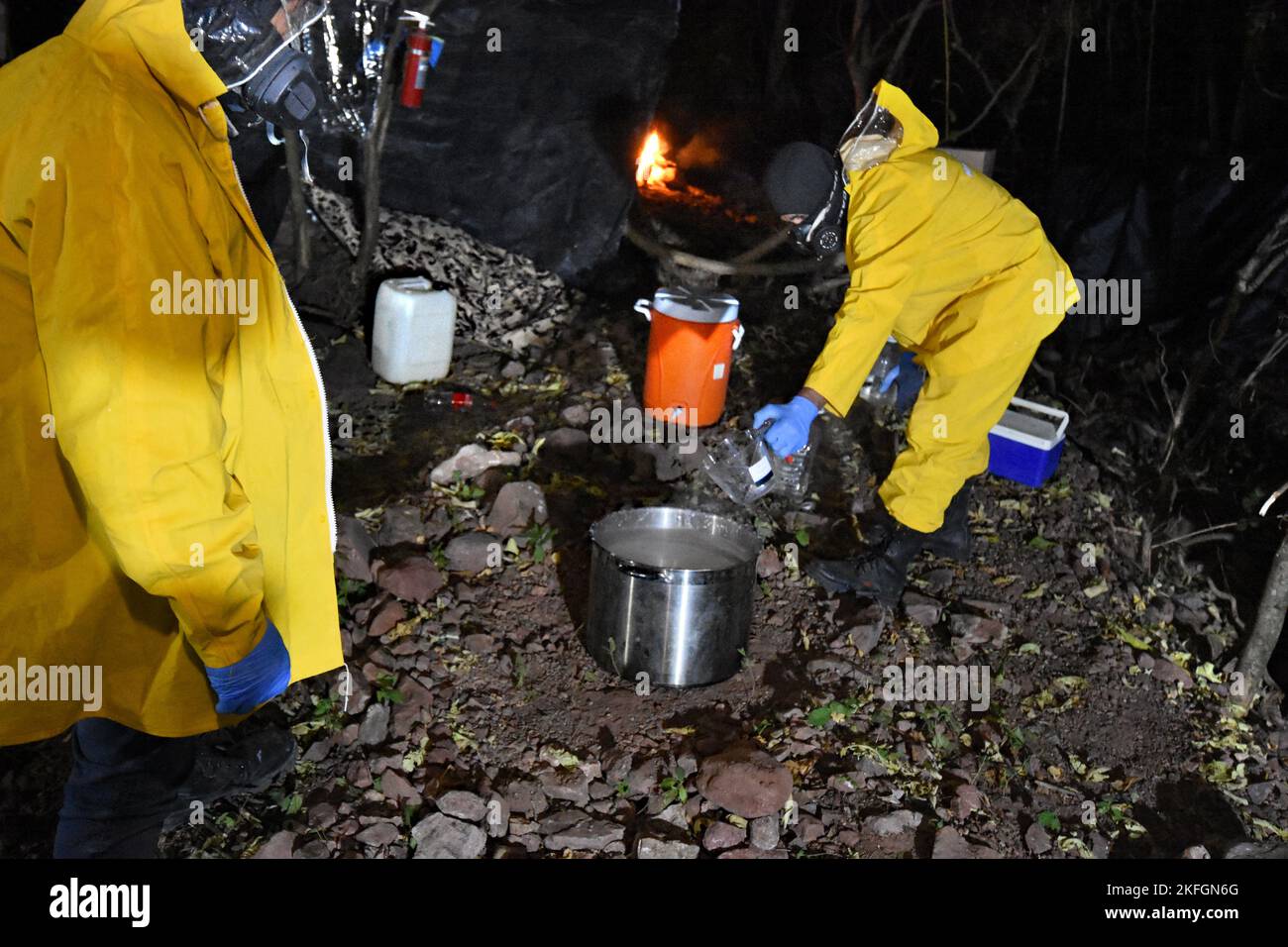 Drug cartel lab hi-res stock photography and images - Alamy