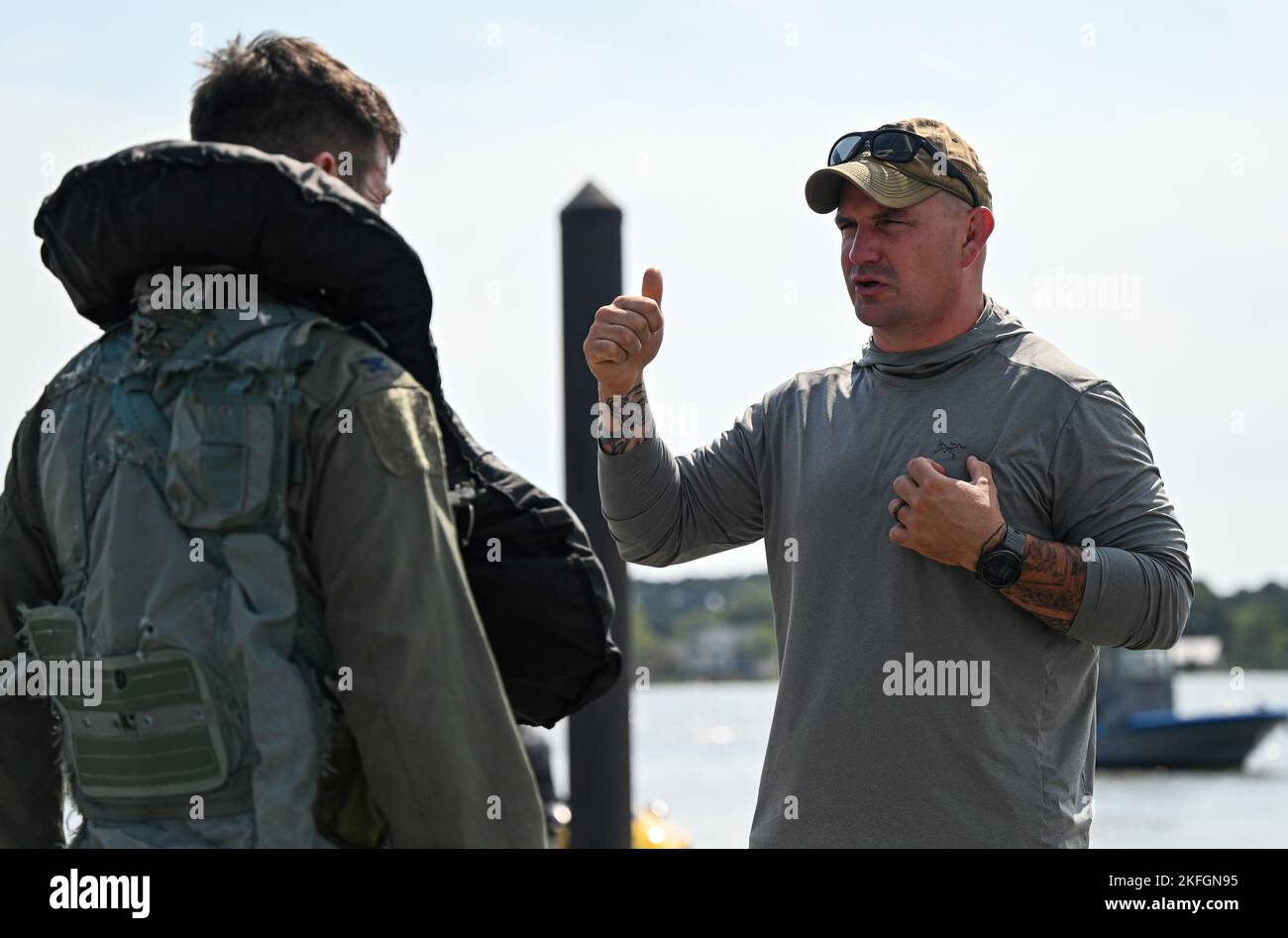U.S. Air Force Staff Sgt. Matthew Ralston, 1st Operations Squadron ...