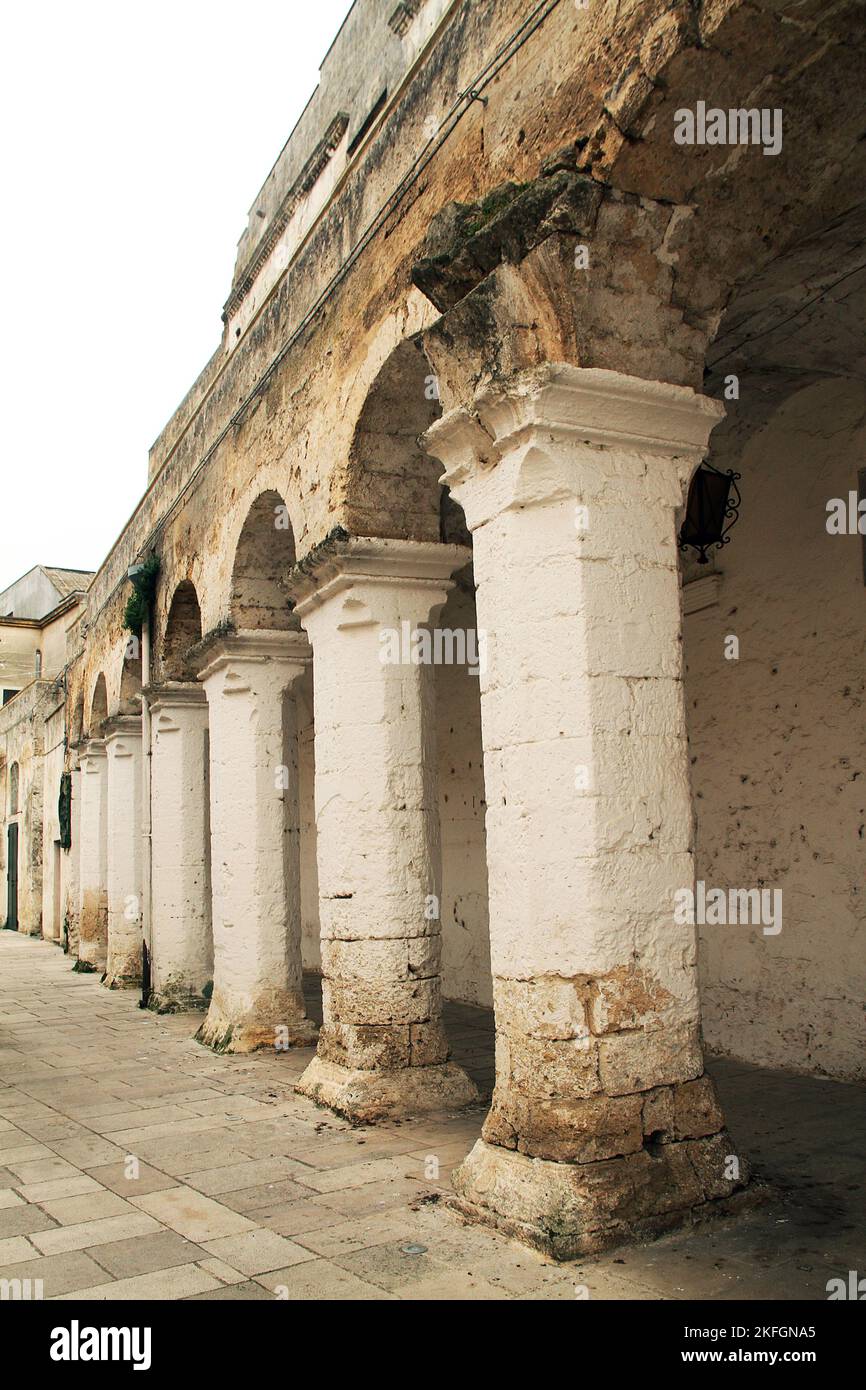 Francavilla Fontana, Italy. Exterior of the Saint Clare of Assisi ...