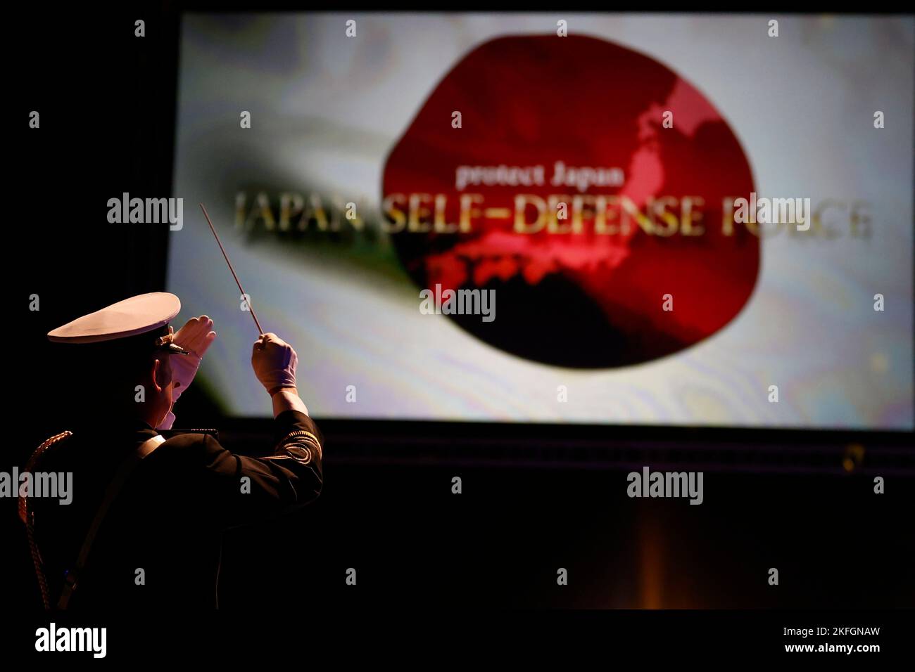 Tokyo, Japan. 18th Nov, 2022. Maritime Self-Defense Forces Band, Tokyo ...