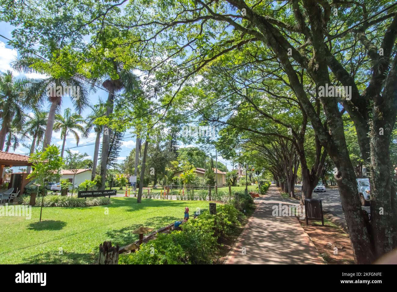 Holambra-sp,brasil-November 17,2022: Social center of holambra-sp a ...