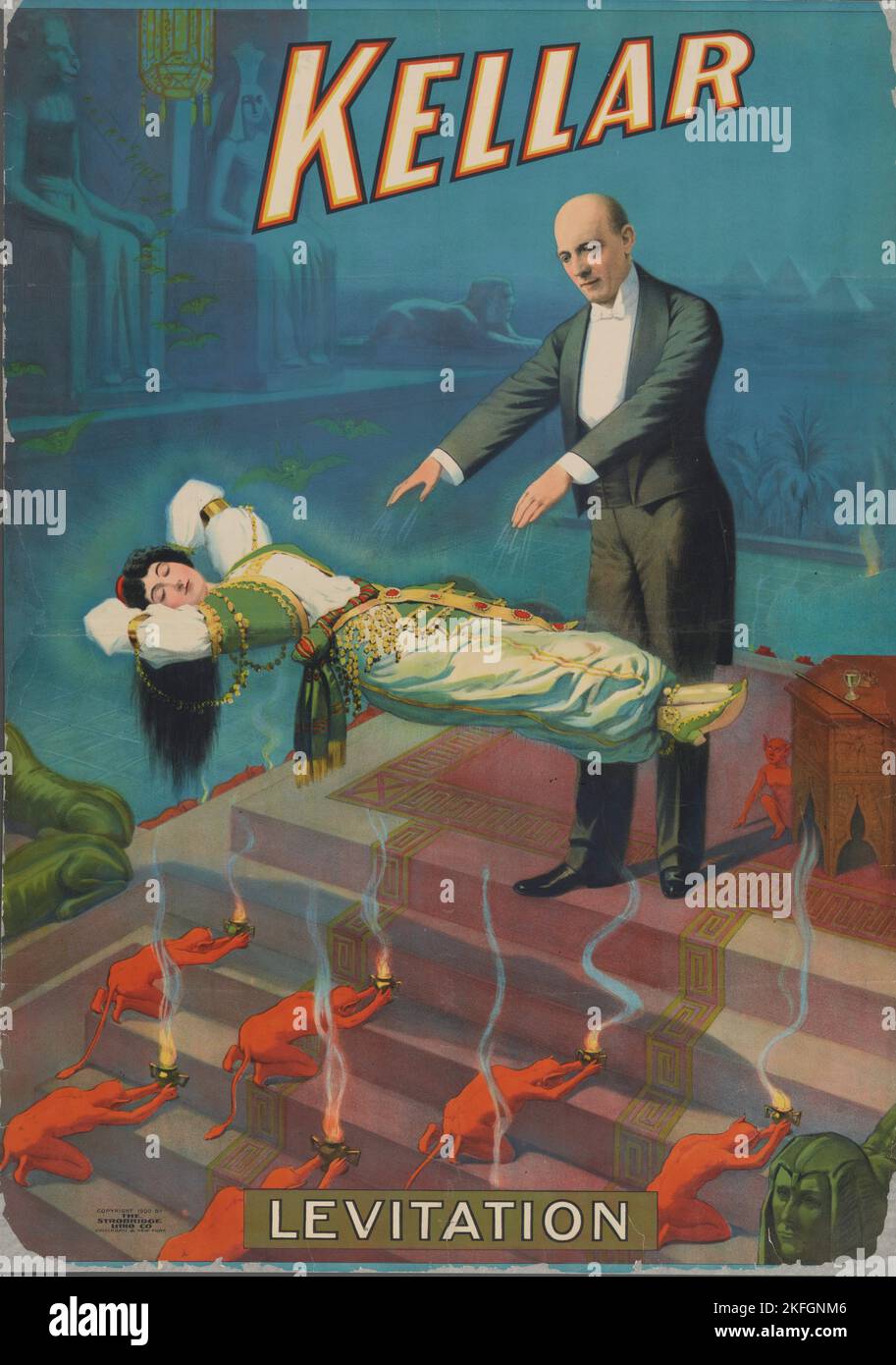 American magician harry kellar hi-res stock photography and images - Alamy